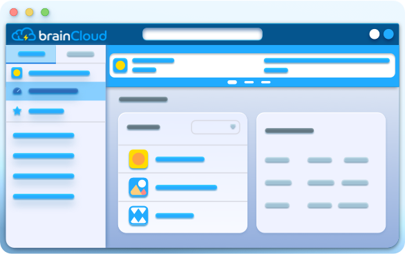 Carousel - brainCloud | Backend as a Service